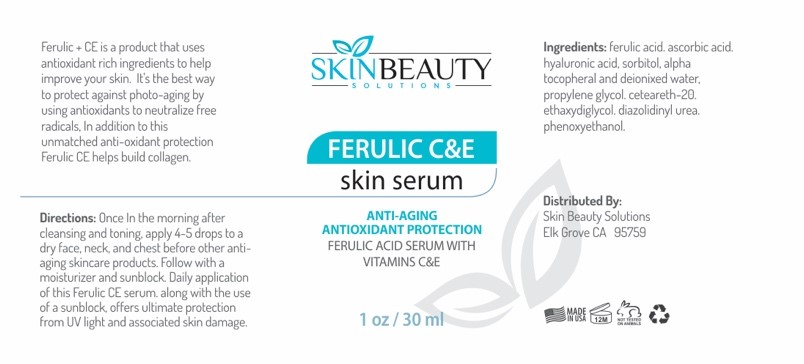 Product Images Ferulic Acid Ce Skin Serum Photos - Packaging, Labels ...