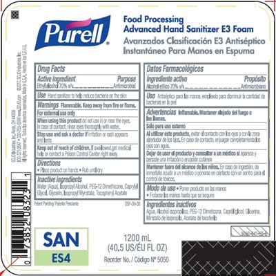 Product Images Purell Food Processing Advanced Hand Sanitizer E3 Foam ...