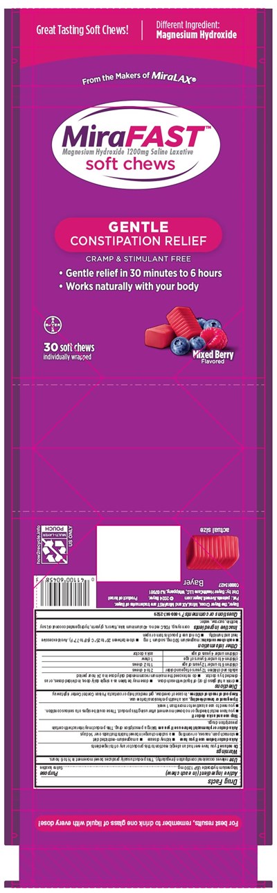 Mirafast Soft Chews Bar, Chewable- Images NDC11523-0159