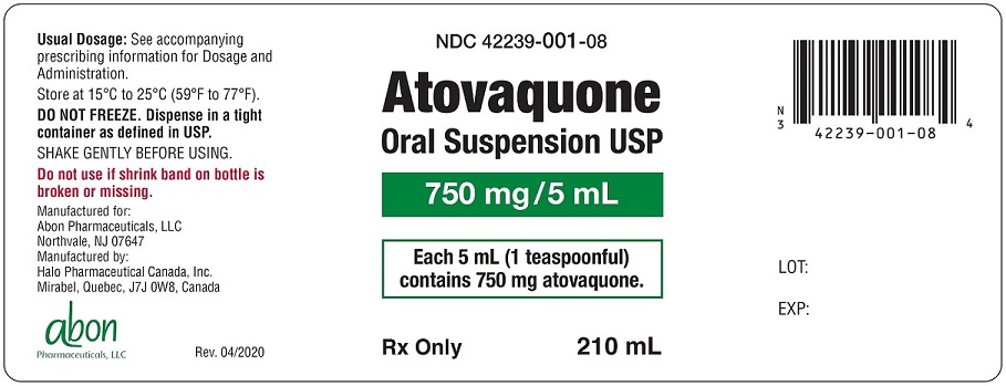 FDA Label for Atovaquone Suspension Oral - Indications, Usage & Precautions