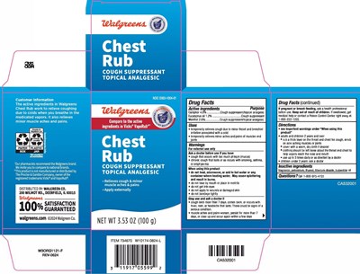 Product Images Walgreens Chest Rub Photos - Packaging, Labels & Appearance