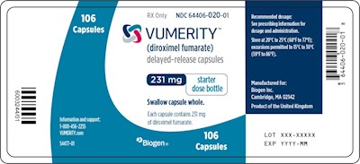 NDC 64406-020 Vumerity Diroximel Fumarate