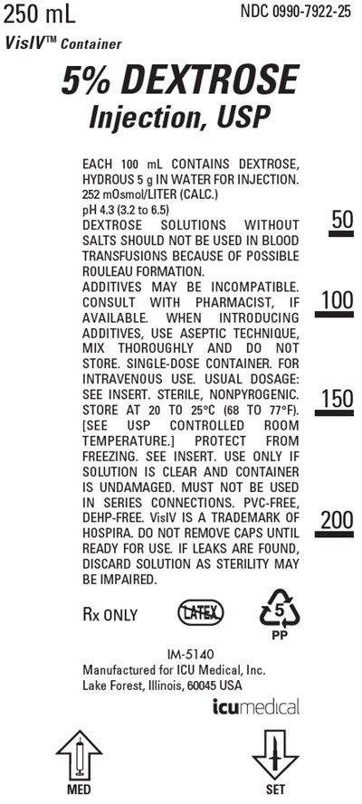 NDC 0990-7922 Dextrose Dextrose Monohydrate