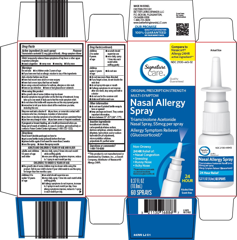 FDA Label for Signature Care Nasal Allergy Spray, Metered Nasal ...