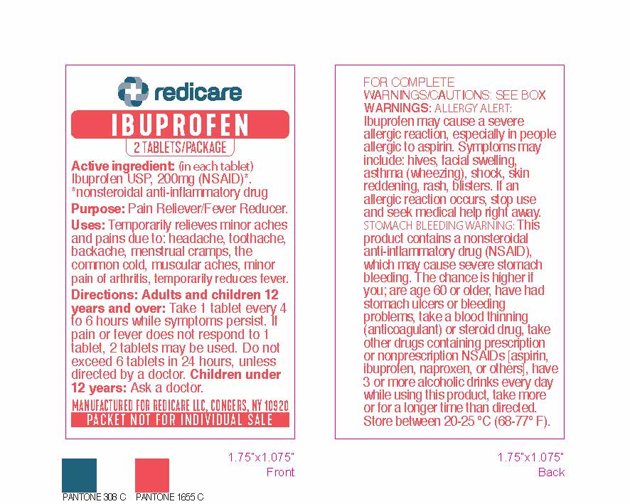 Redicare Ibuprofen 200mg Tablet- Images NDC71105-365