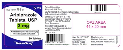 NDC 16714-784 Aripiprazole Tablet Oral