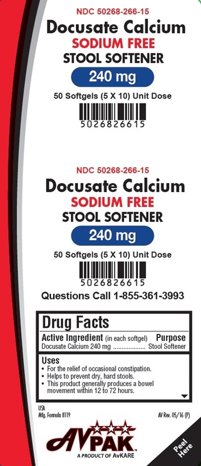 Product Images Docusate Calcium 240 Mg Sodium Free Photos - Packaging ...