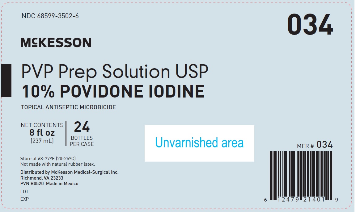 Mckesson Pvp Prep Liquid- Images NDC68599-3500
