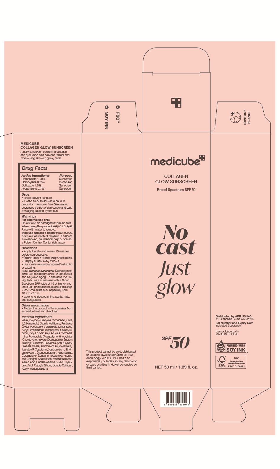 Medicube Collagen Glow Su Product Images - NDC 82440-100