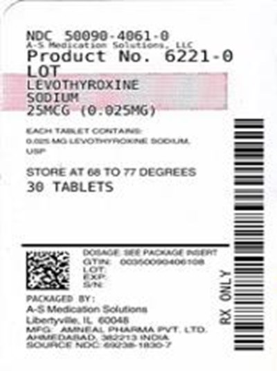 Product Images Levothyroxine Sodium Photos - Packaging, Labels & Appearance