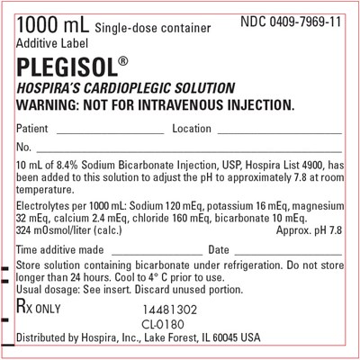 Plegisol Injection, Solution- Images NDC0409-7969