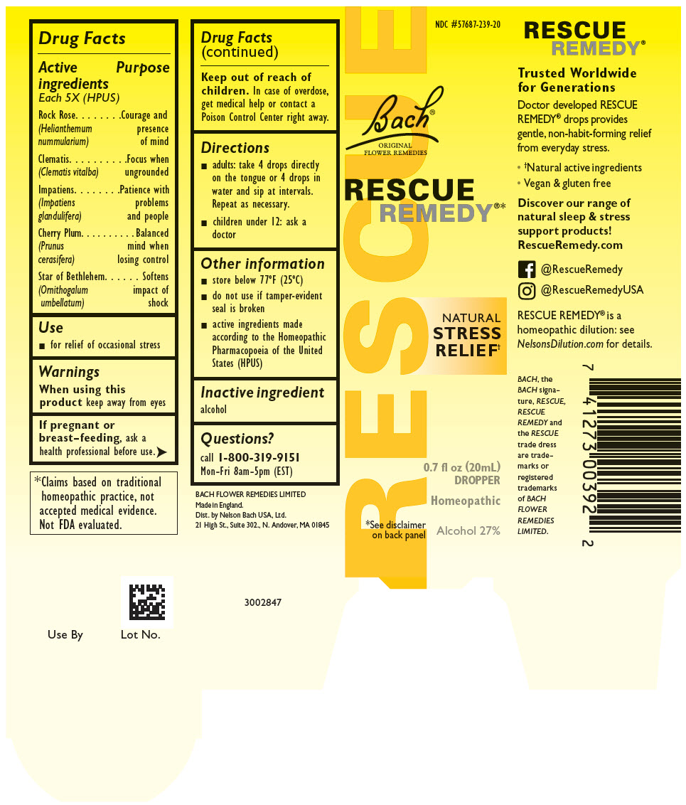 FDA Label for Rescue Remedy Solution Oral - Indications, Usage ...