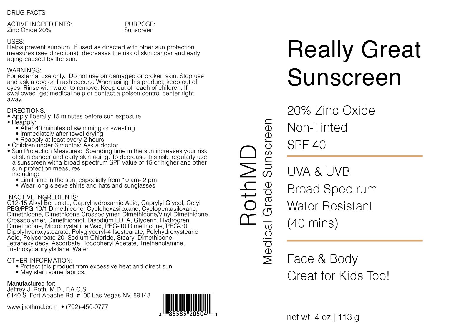 Product Images 20percent Zinc Oxide Non Tinted Photos - Packaging ...