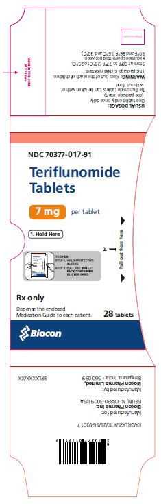 Product Images Teriflunomide Photos - Packaging, Labels & Appearance