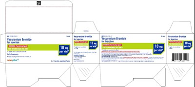 FDA Label for Vecuronium Bromide Injection, Powder, Lyophilized, For ...