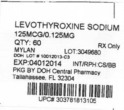 Product Images Levothyroxine Sodium Photos - Packaging, Labels & Appearance