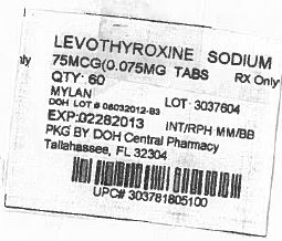 Levothyroxine Sodium- Images NDC53808-0946