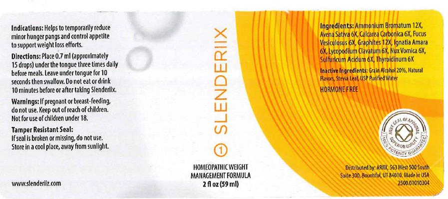 Slenderiix Liquid Product Images - NDC 64616-077