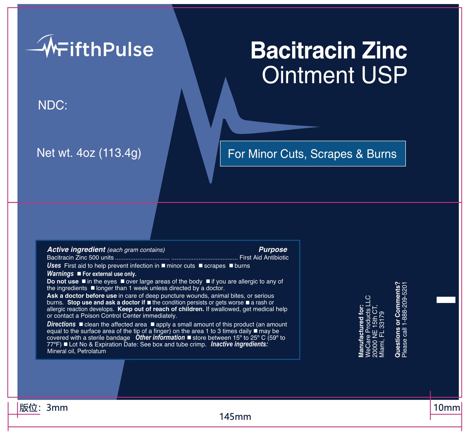 Product Images Fifthpulse Bacitracin Zinc 4oz Photos - Packaging ...