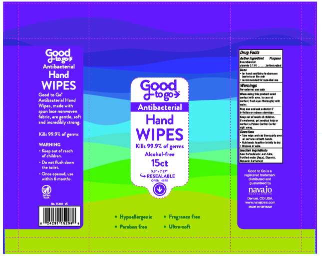 Product Images Good To Go Antibacterial Hand Wipes Photos - Packaging ...