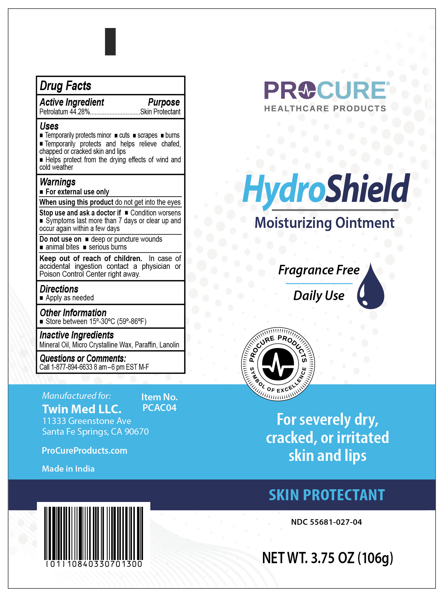 Product Images Procure Hydroshield Photos - Packaging, Labels & Appearance