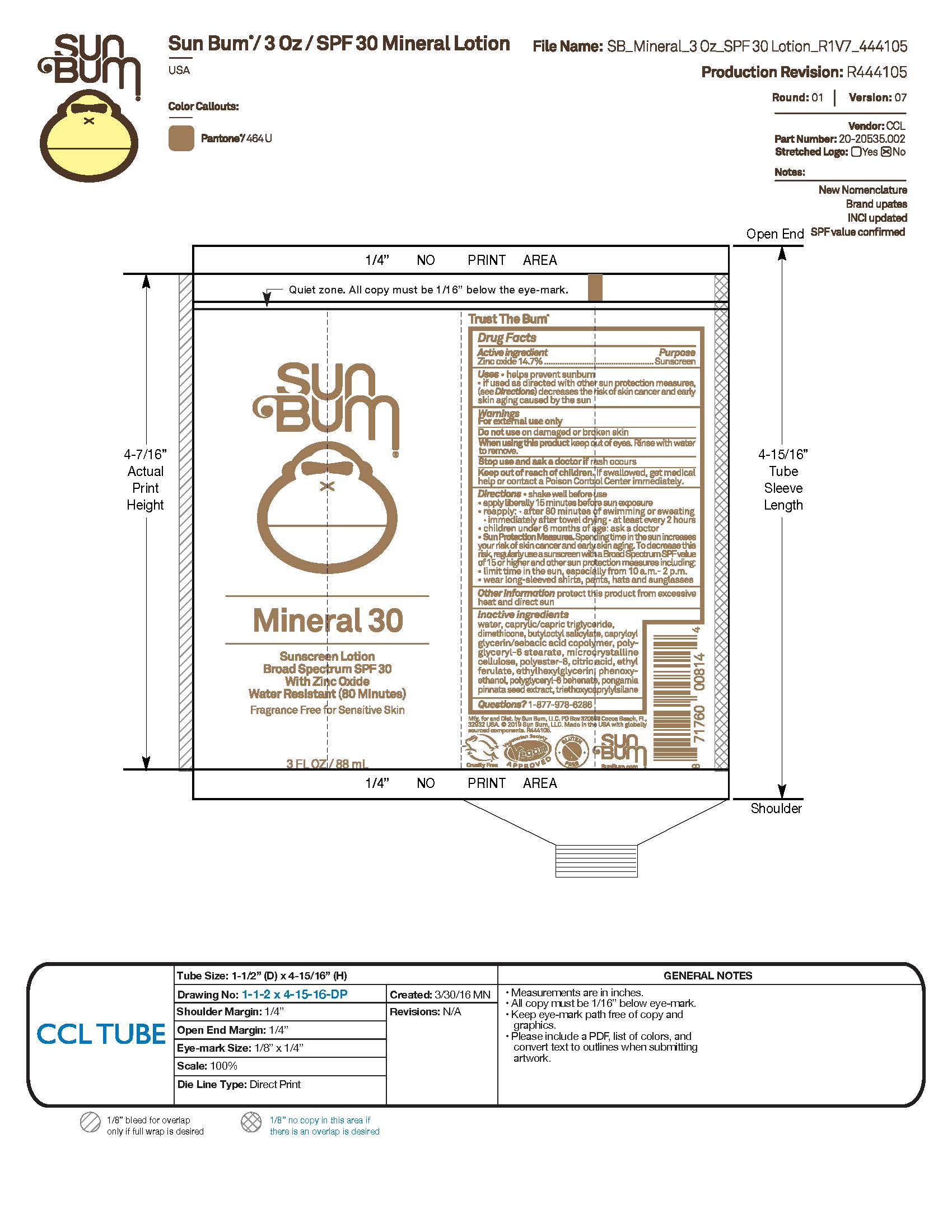 Product Images Sun Bum Mineral 30 Sunscreen 32 Oz Photos - Packaging ...