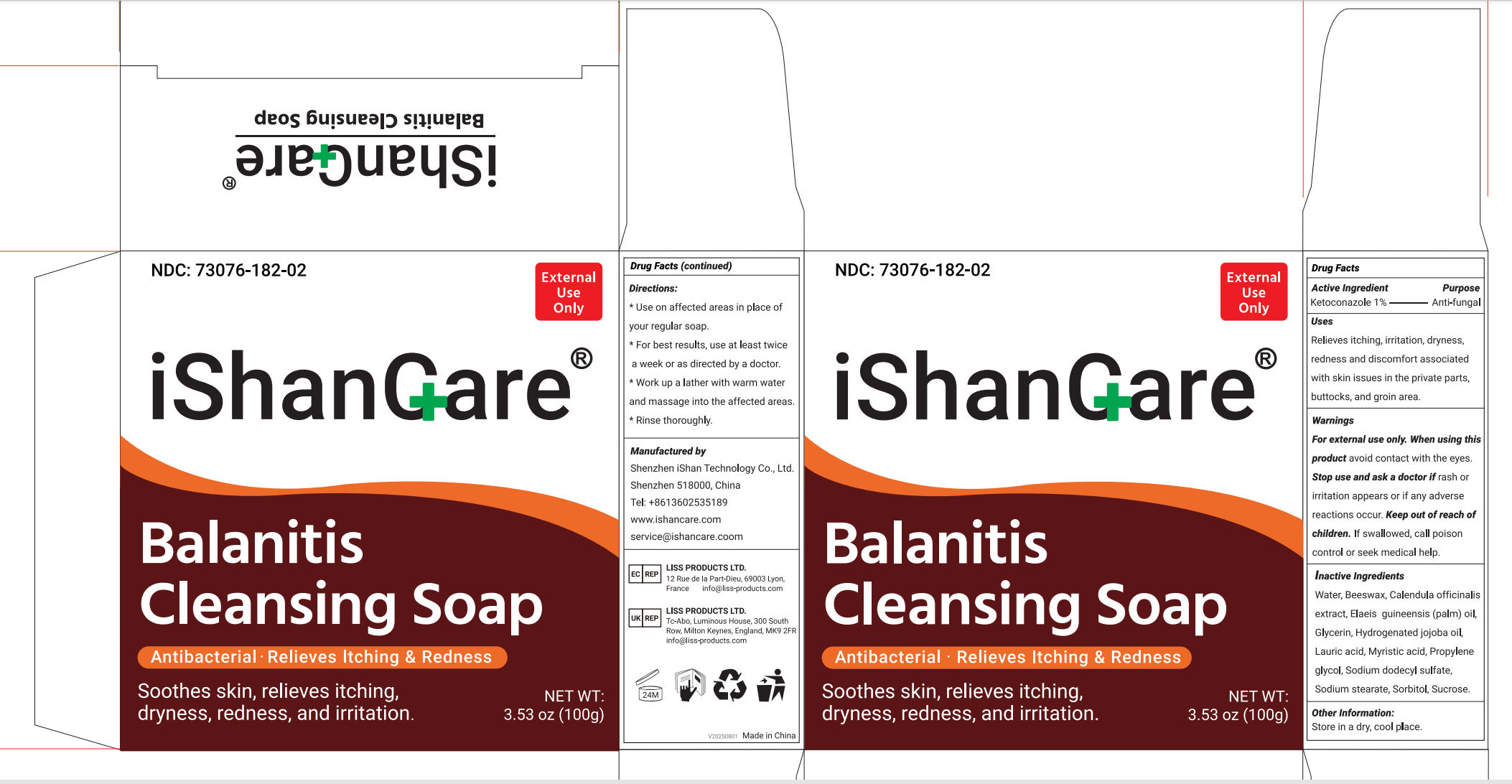 Product Images Ishancare Balanitis Cleansing Photos - Packaging, Labels ...