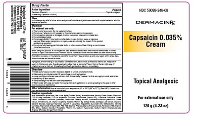 Capsaicin 0.035% Cream- Images NDC59088-246