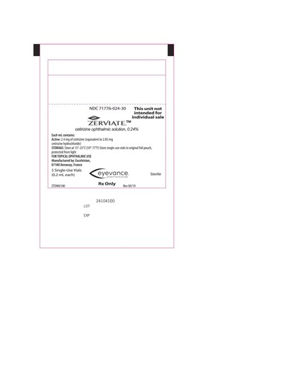 Product Images Zerviate Photos - Packaging, Labels & Appearance