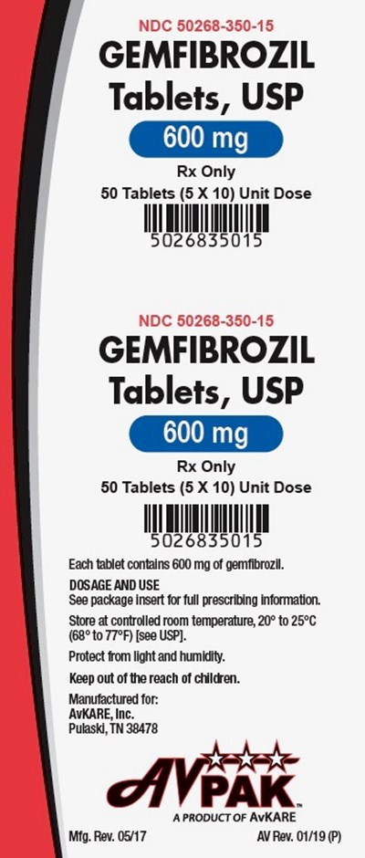 Product Images Gemfibrozil Photos - Packaging, Labels & Appearance