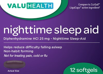 Product Images Nighttime Sleep Aid Photos - Packaging, Labels & Appearance