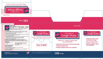 Advanced Cherry Flavored Cough Drops- Images NDC67060-120