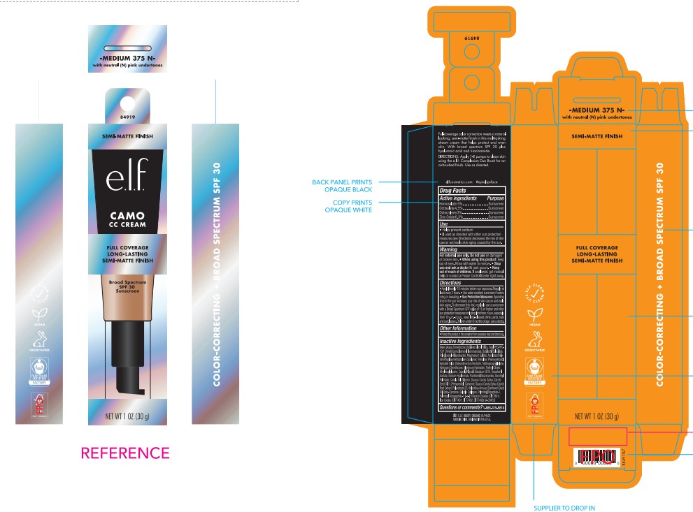 Product Images E.l.f. Camo Cc Cream Spf 30 Light 250 W Photos ...