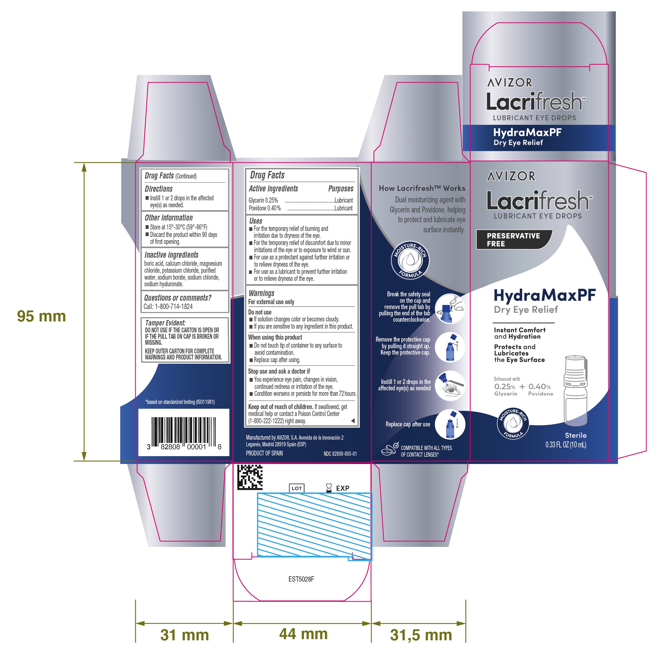 Lacrifresh Hydramaxpf Solution/ Drops- Images NDC82808-005