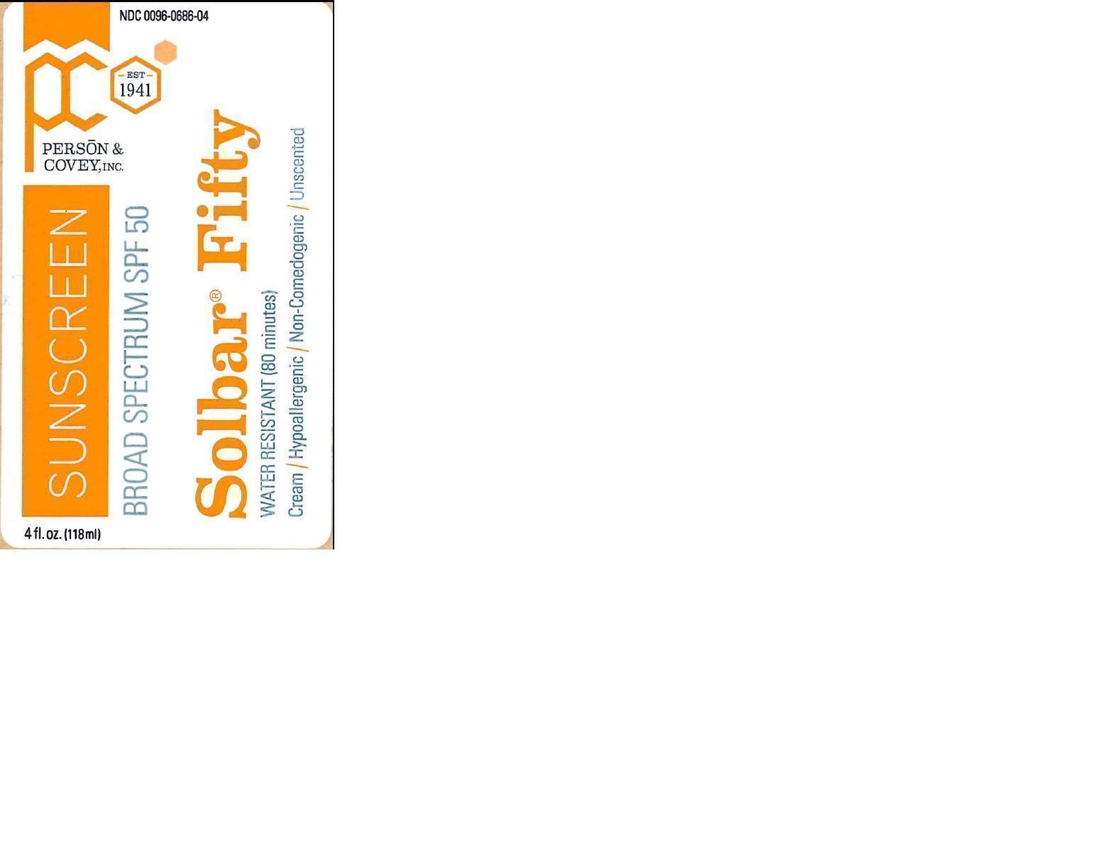 Product Images Solbar Fifty Spf50 Photos - Packaging, Labels & Appearance