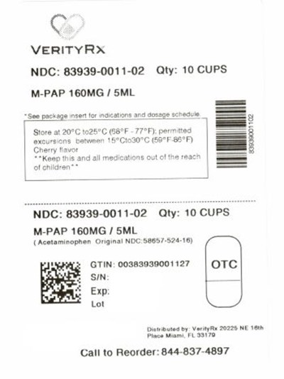 M-pap Liquid- Images NDC83939-0011