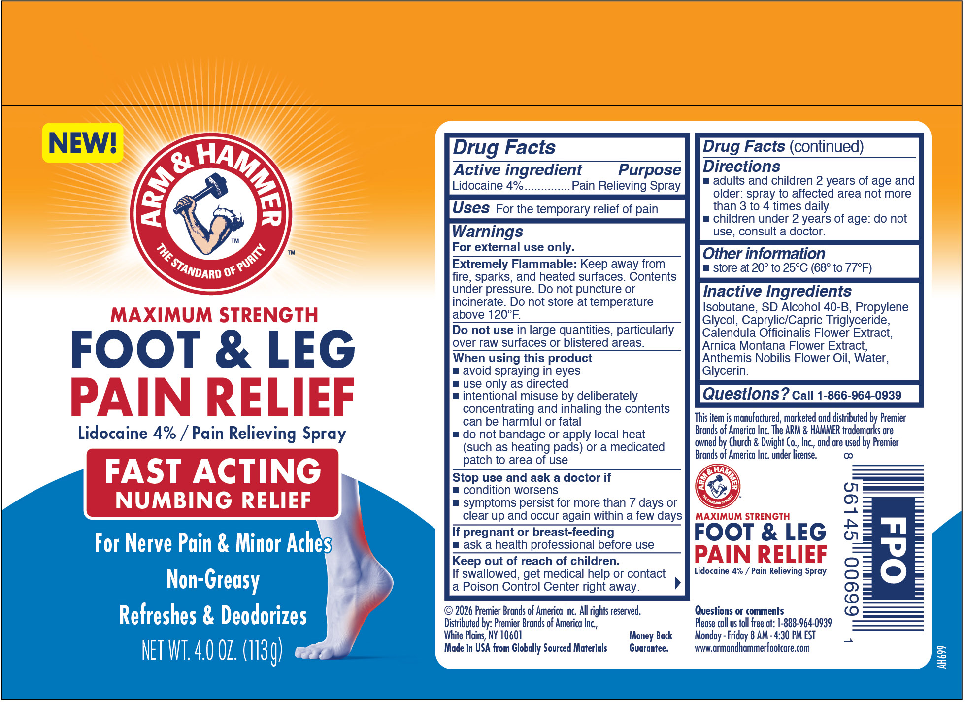 Foot And Leg Pain Relief Product Images - NDC 56104-007