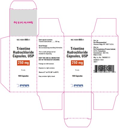 Product Images Trientine Hydrochloride Photos - Packaging, Labels ...