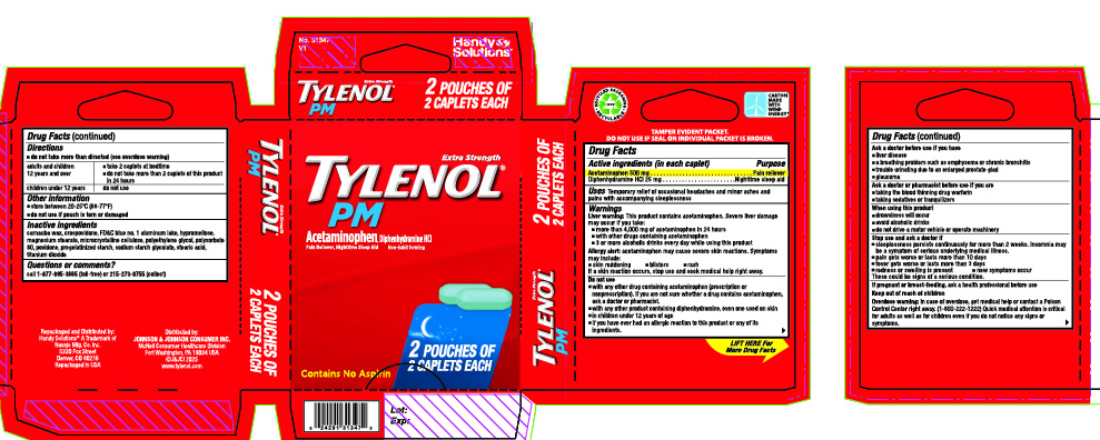 Tylenol Pm Tablet, Film Coated- Images NDC67751-241