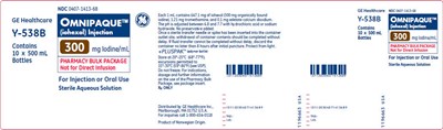 NDC 0407-1413 Omnipaque Iohexol Injection, Solution Intravenous