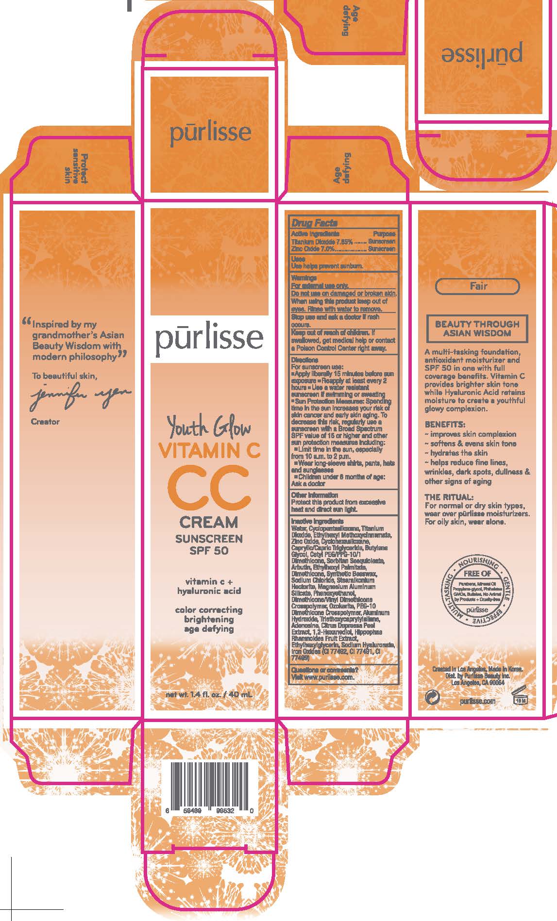 Youth Glow Vitamin C Cc Cream Sunscr- Images NDC72407-432