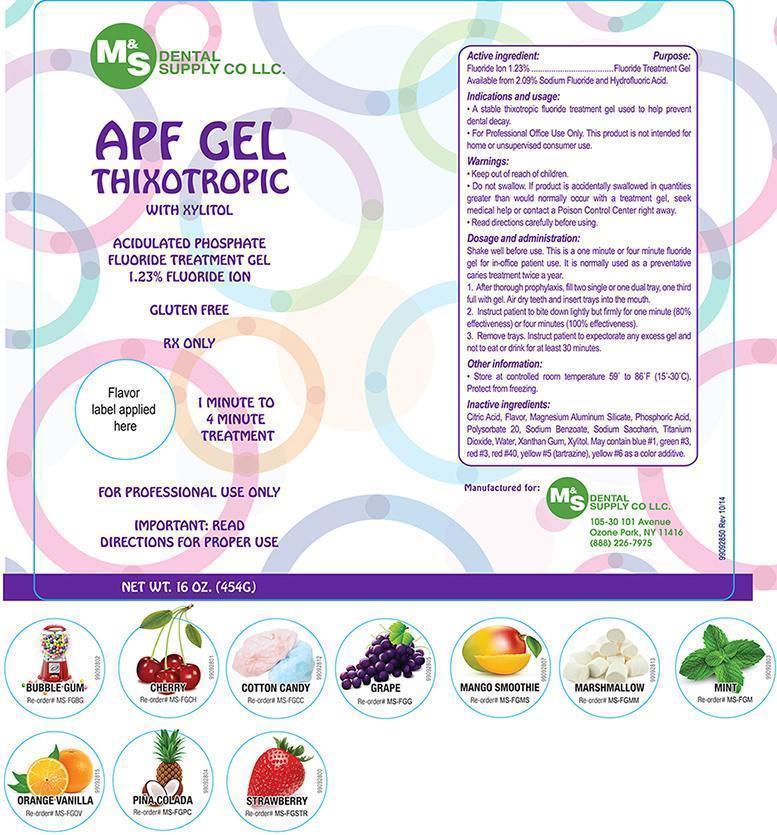 NDC 69745-012 Ms Apf Gel Dental Label Information - Details, Usage ...