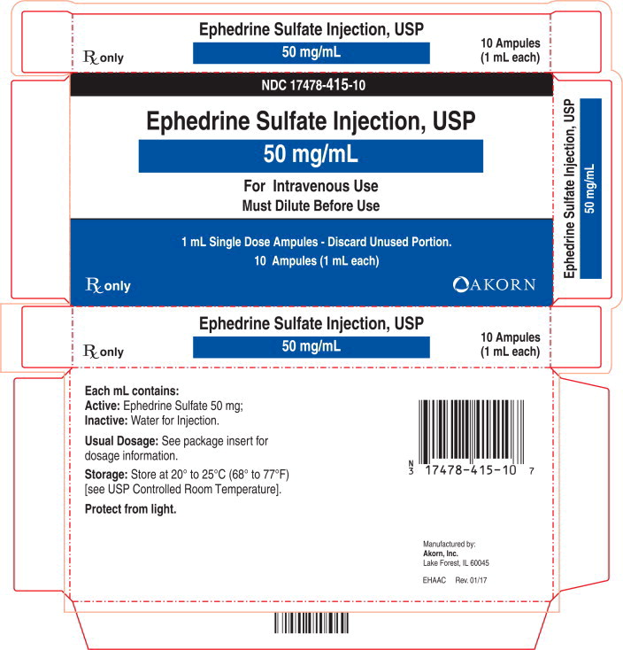 NDC 17478-517 Ephedrine Sulfate Images - Packaging, Labeling & Appearance