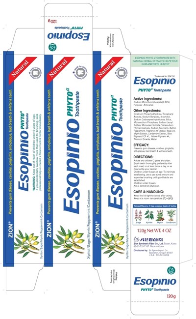 Product Images Escopinio Phyto Alpha Toothpaste Photos - Packaging ...