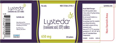 NDC 55566-2110 Lysteda Tranexamic Acid