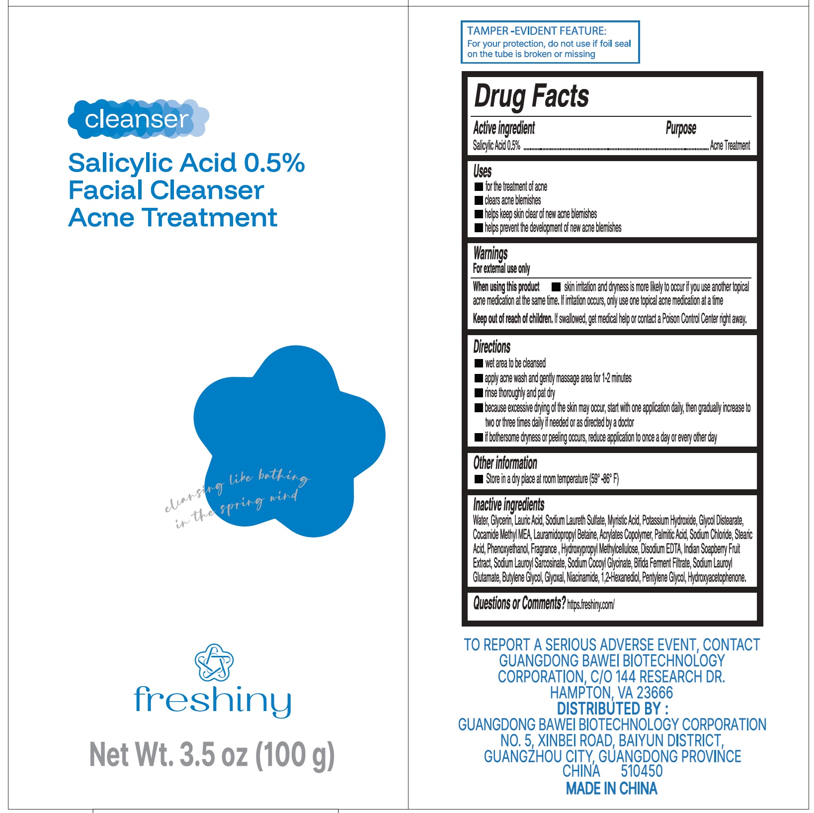 Product Images Freshiny Facial Cleanser Acne Treatment Photos ...