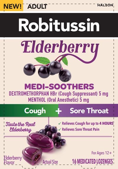 Robitussin Medi-soothers Lozenge- Images NDC0031-9307