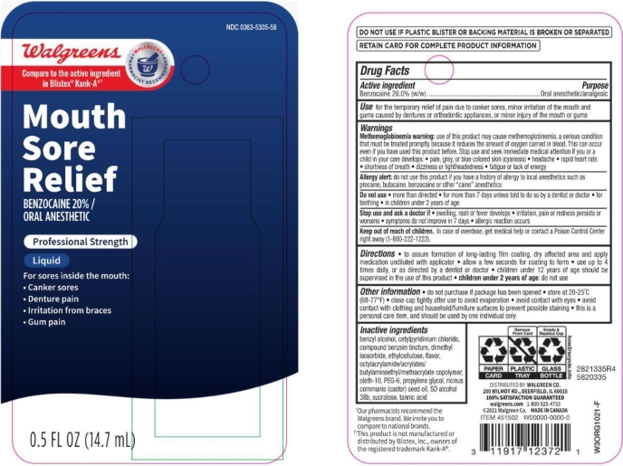 Product Images Walgreens Severe Oral Pain Reliever Photos - Packaging ...