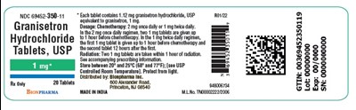 Granisetron Hydrochloride FDA Label - NDC 69452-350