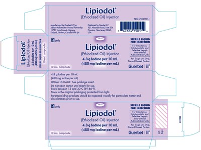 NDC 67684-1901 Lipiodol Ethiodized Oil